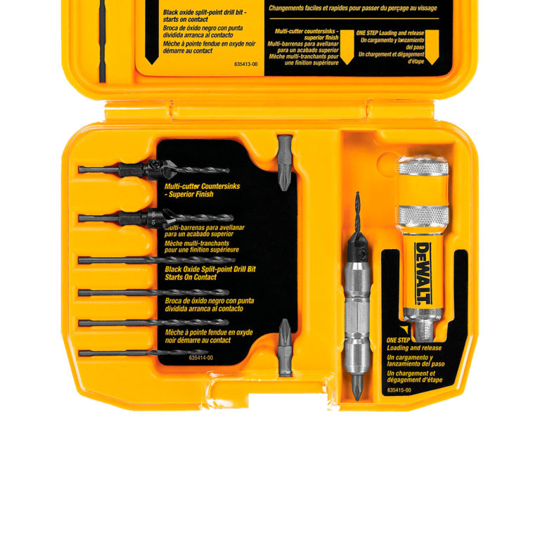 Set Adaptador Rápido Avellanar/atornillar Dewalt Dw2735p