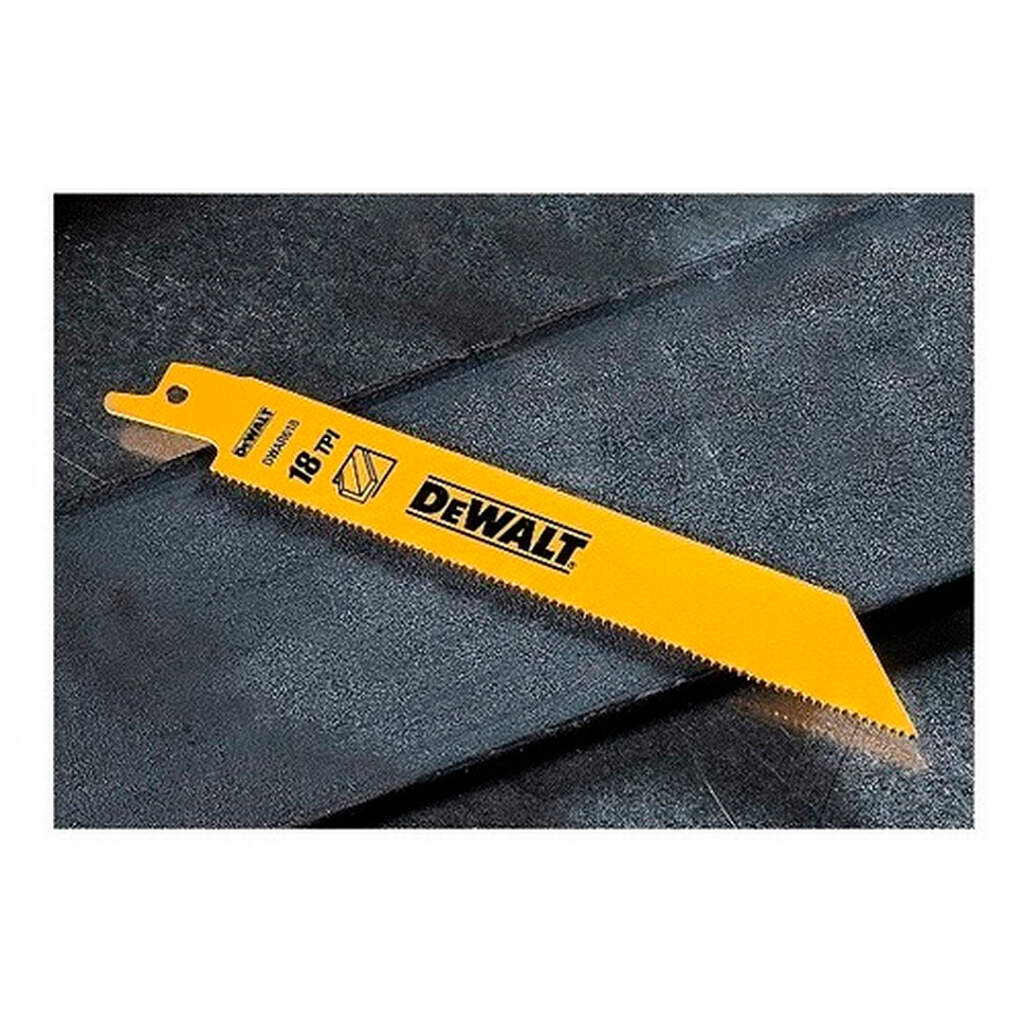Set 6 Hojas De Sierra Sable Madera y Metal Dewalt Dw4856