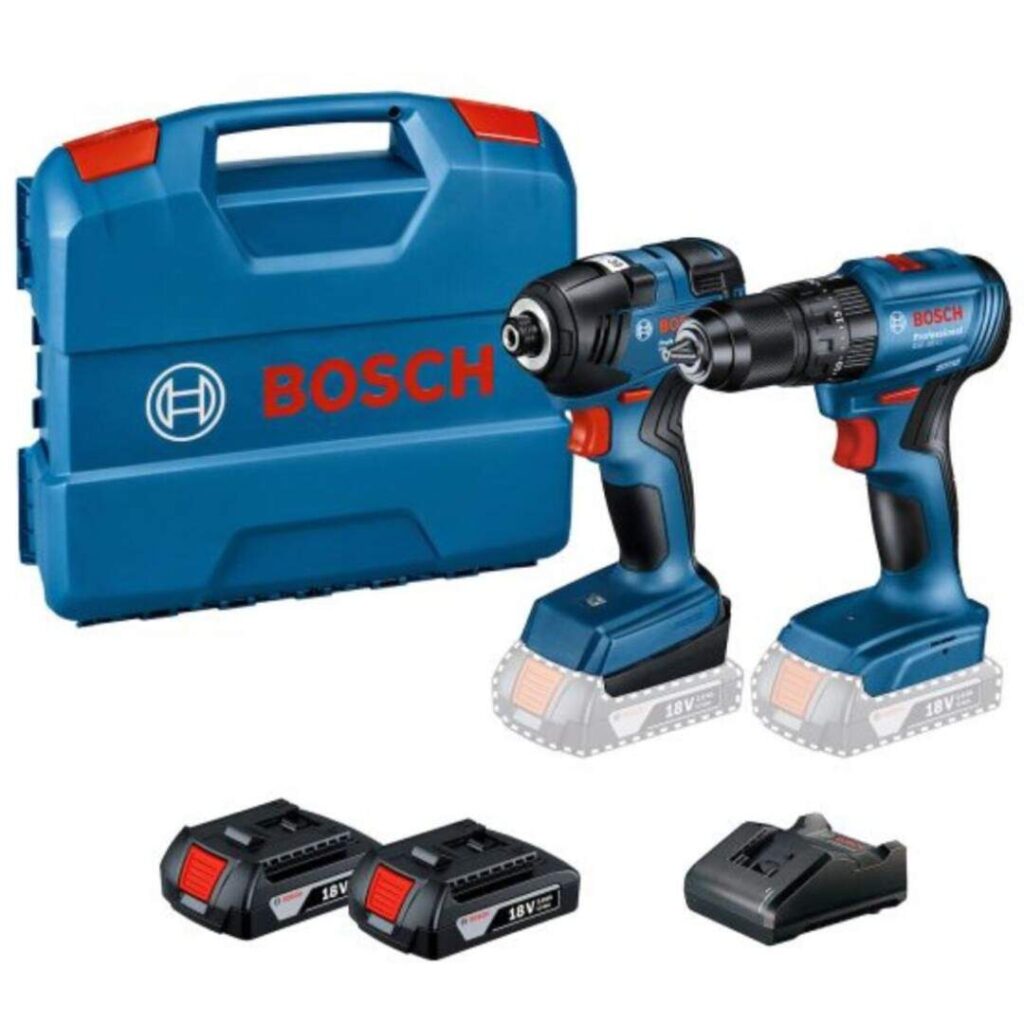 Kit Bosch Taladro Perc. GSB 185 y Atornillador Impacto GDR 18V-200