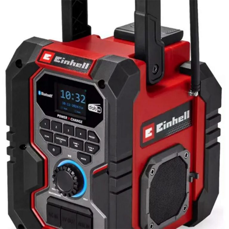 Radio Inalámbrica Einhell TE-CR 18 Li DAB+/FM/BT - Solo